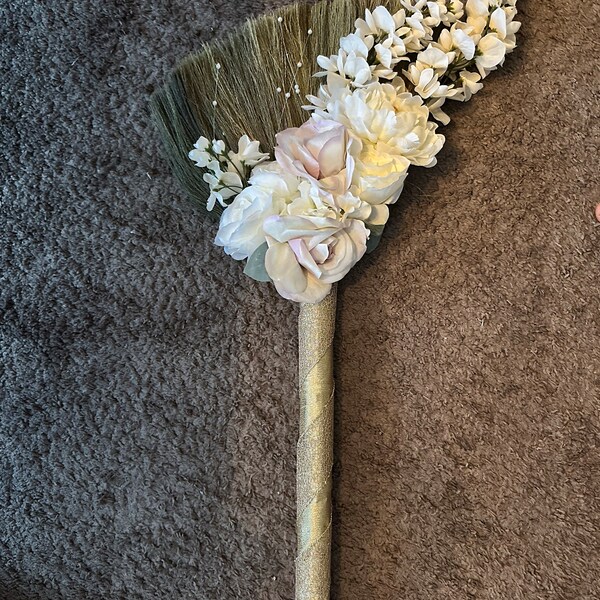 Signature Wedding Broom (off White Version) - Etsy