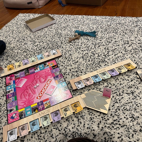 Personalized Game Board Organizer Compatible With Monopoly | Board ...