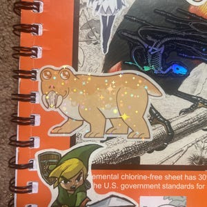 Aceflux Pride Stickers Shark, Dog, Cat Designs Holographic Sticker for ...