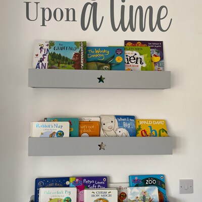 Once Upon A Time Wall Sticker Decal Vinyl Stencil Word Quote DIY Vinyl ...