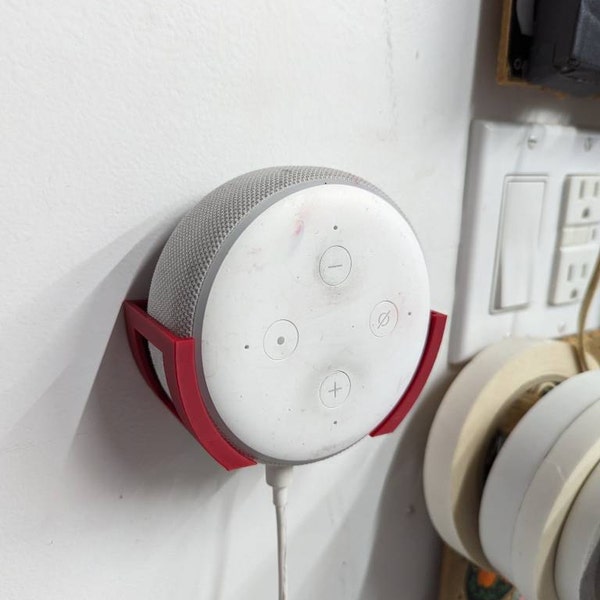 Echo Dot 3rd Gen Wall Mount - Etsy
