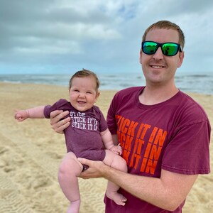Stick It in Virginia Tech Baby Bodysuit Hokies Baby Gift - Etsy