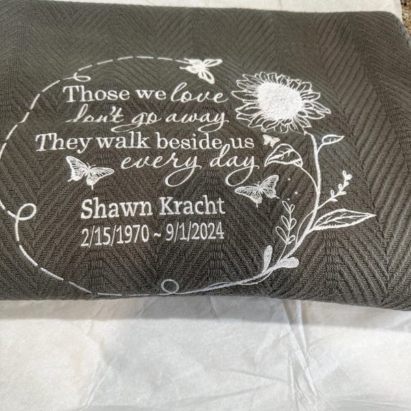 Personalized Memorial Gift/ Custom Bereavement Gift / Personalized ...