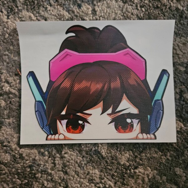 Bunta Fujiwara Peeker | Sticker | Kawaii | Initial D | Chibi - Etsy