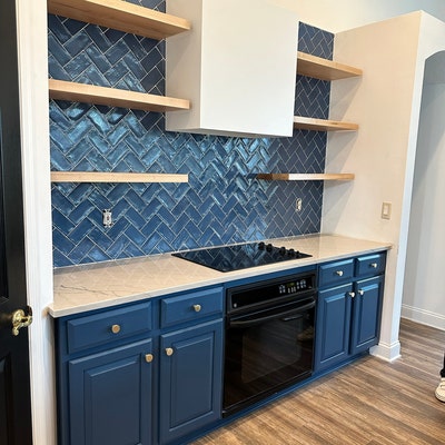 36 Matte Black Square Hood Vent Custom Color 3 Speed Fan With Leds - Etsy