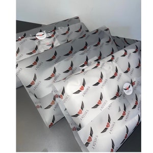 Personalised Vellum Paper, Packing Paper, Branded Packaging Premium ...