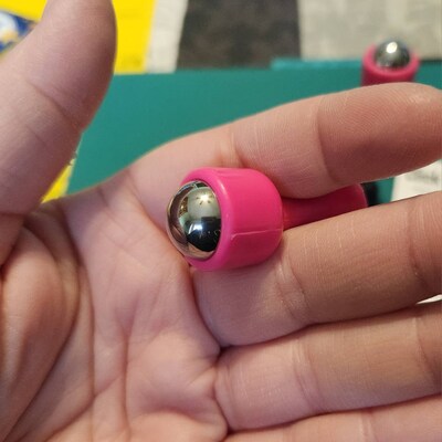 Orb-it Spring-loaded Roller Fidget Toy Stainless Steel Ball - Etsy