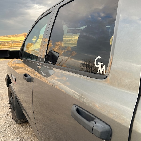 Livestock Brand Decal, Ranch Brand Decal, Livestock Brand Truck Decal ...