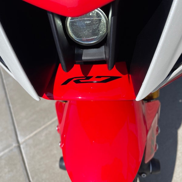 Yamaha Logo Vinyl Decal R6 R1 R1M YZF R3 YZF R1 Yamaha Decals Any Color ...