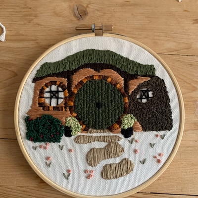 Embroidery Pattern Hand Embroidery Pattern Hobbit Embroidery Shire Lord ...