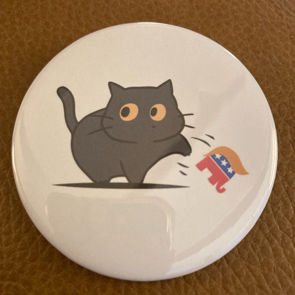 Black Cat Knocking Over Van Gogh Sunflowers Vase Funny Posters Cat ...