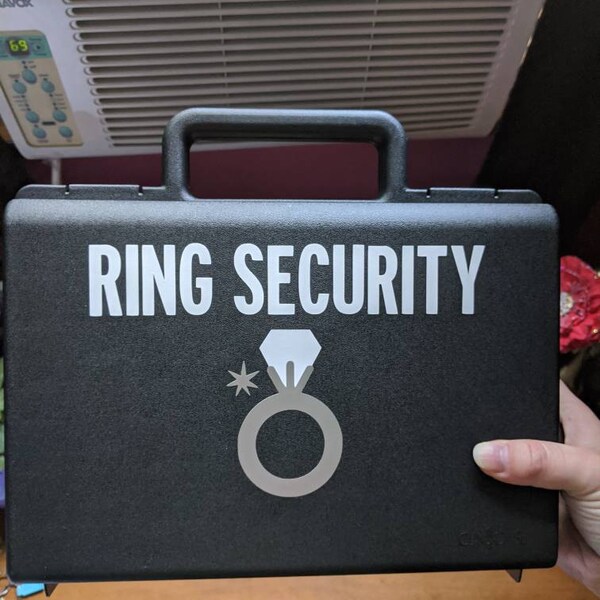 Ring Security Briefcase, Ring Bearer Briefcase, Ring Security Case ...