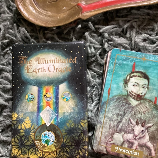 Illuminated Earth Oracle Card Deck, Oracle Deck, Oracle Cards, Tarot ...
