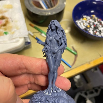Sekolah, Avatar of the Shark God 32mm Crippled God Foundry 3D Printed ...