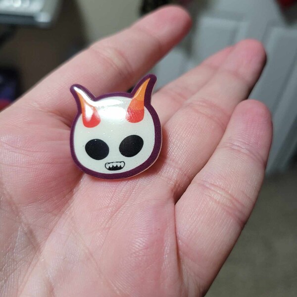 Homestuck Troll Skulls Glow Pins Matte Design - Etsy