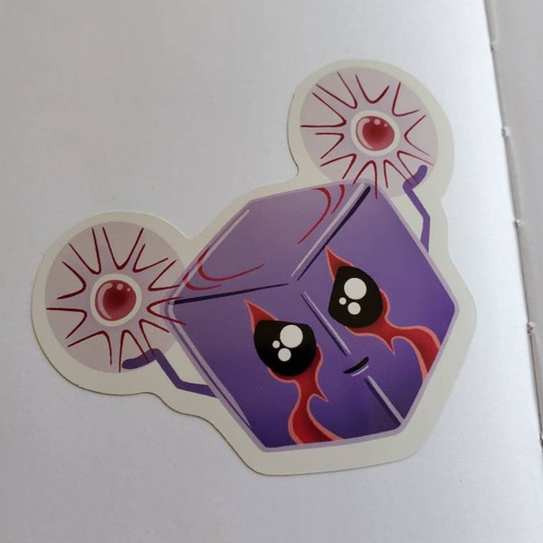 Cute Dice Sticker Packs | Cute Dnd Gift | Kawaii Gift for Dm | Dungeons ...