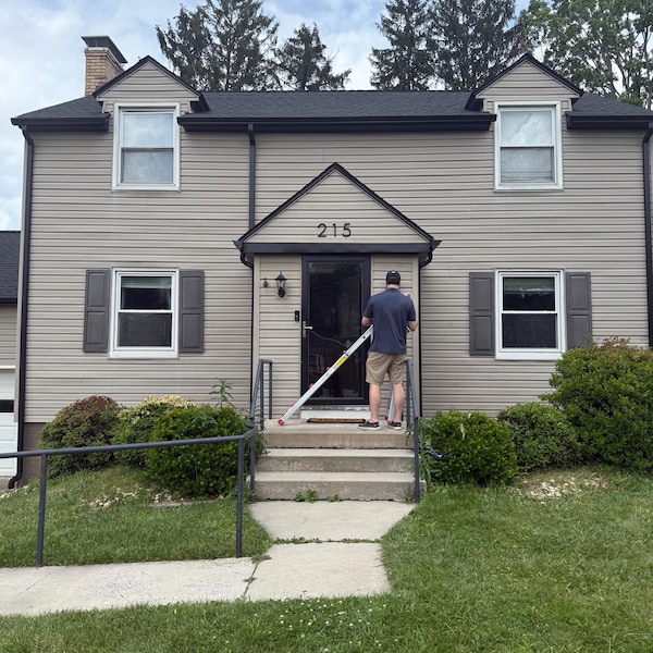 NO DRILLING REQUIRED 7.5" Vinyl Siding House Numbers Black or White - Etsy