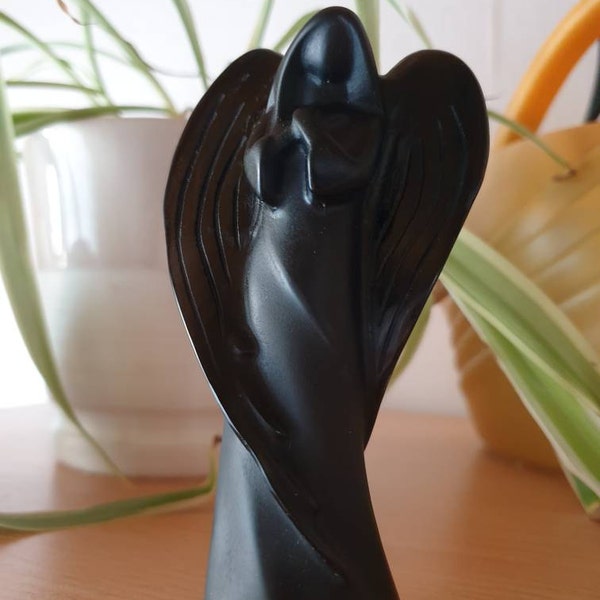 4.3'' Synthetic Opal Carved Angel, Angel Statue, Angel Gift, Angel ...