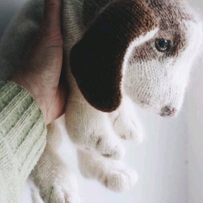 KNITTING PATTERN Beagle Puppy - Etsy UK