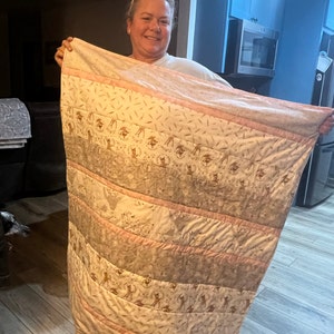 Picture Frame Quilt Kit Beginner Friendly Includes Backing, Binding and ...