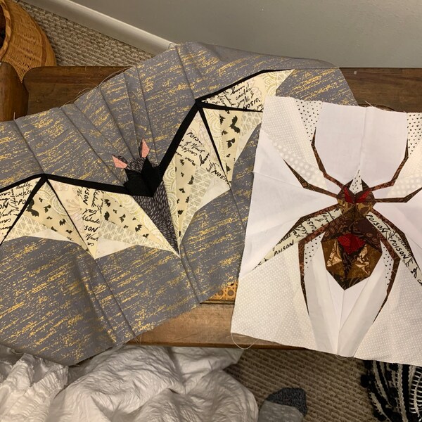 Wicked Weaver Paper Piecing Pattern - PDF Format - Etsy