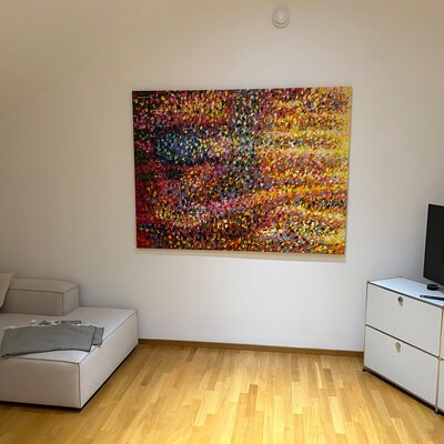 120cm x 180cm Original XXL Acryl Gemälde großes Bild Leinwand Canvas ...