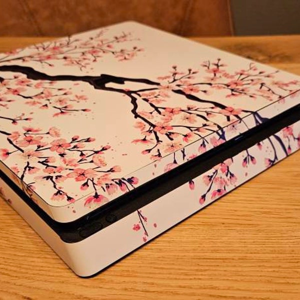 Floral Ps4 Skin Ps4 Sakura Skin Cherry Blossom Skin Japan PS4 Fat ...