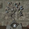 Glow in the Dark Clear Glass Pebble UV Reactive Window Suncatcher ...