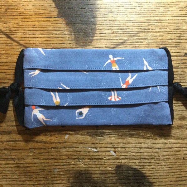 Swimming Fabric - Cute Swimmers by Alenkakarabanova - Swimming Summer ...