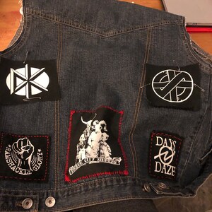 Punk Street Punk Patcheswho Killed Spikey Jacketa Global - Etsy