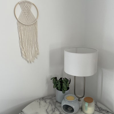 Long Macrame Wall Hanging, Brown Green & Taupe Modern Dreamcatcher ...