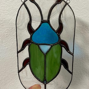 Stained Glass Insect, Beetle Pattern, PDF, Instant Download, Stained ...