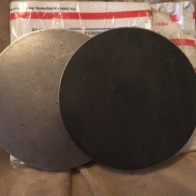 1/4 Steel Plate Round Circle Disc A36 Steel .250 - Etsy