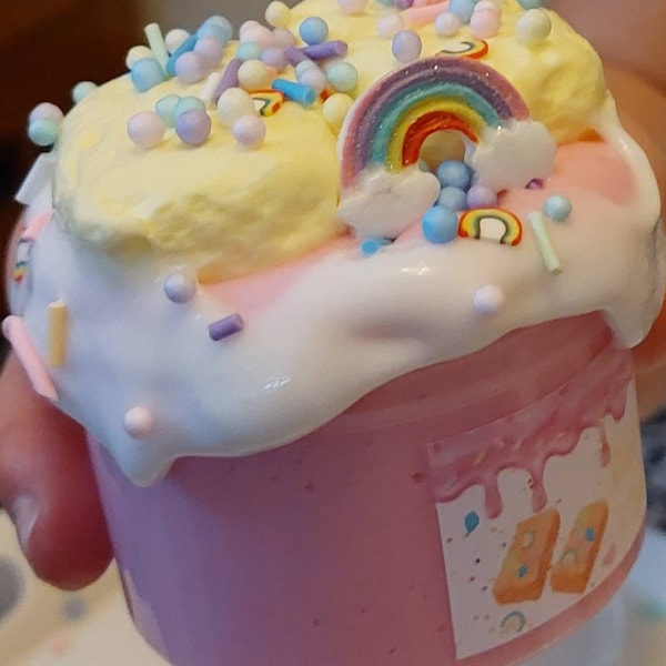 4oz Sticky Waffles /slime/ Uk Slime Shop/cheap Slime/sensory Play - Etsy UK