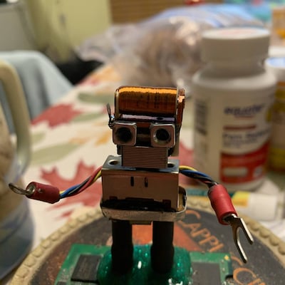 Computer Geek Robot Sculpture A Perfect Gift for Nerds and Sci-fi ...