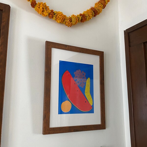 Rau Quả Risograph - Etsy