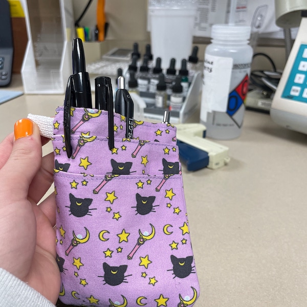 Celestial Batik Scrub POCKET Insert, Organizer and Protector for Nurses ...