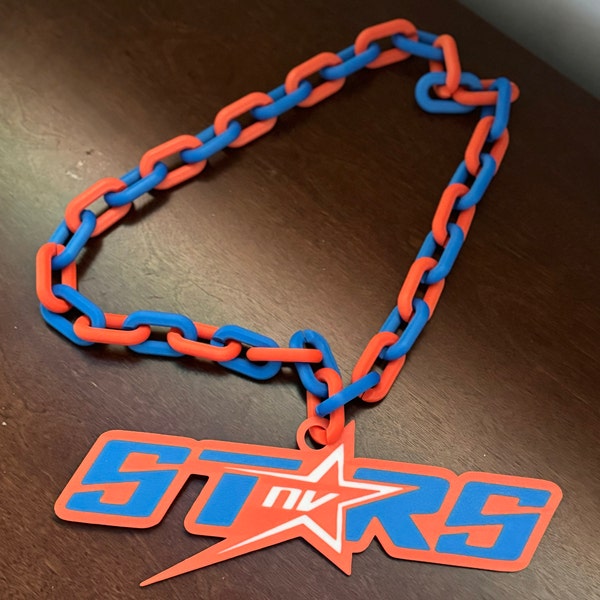 Custom Fan Chain Giant Logo Necklace Sports Homerun Turnover Jumbo ...