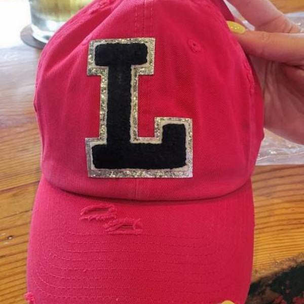 Orange Checkered Game Day Patch, Iron on Patch, Chenille Sequin Patch, DIY Patch, Preppy ...