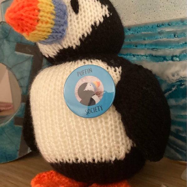 Puffin Knit Kit - All You Need to Knit a Cute Puffin - Barry the Puffin ...