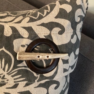 Antler Toggle Button - Etsy
