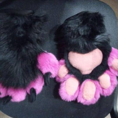 PDF TEMPLATE: Fursuit 5 Finger Paws Digital Download - Etsy