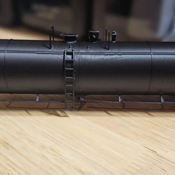 HO Scale Tanker Car STL Files for 3D Printing | 3D Printable 30k Gallon ...