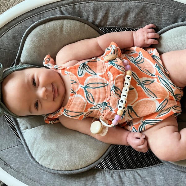 Personalized Pacifier Clips - Etsy
