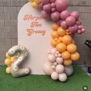 Daisy Flower DIY Kit Flower Balloons Daisy Balloon Kit Daisy Balloon ...