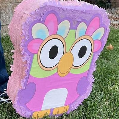 Purple-rainbow Friends Pinata - Etsy