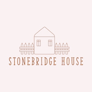 Custom Hand Drawn House Logo custom Logo Design Cottage Logo Farm Logo ...