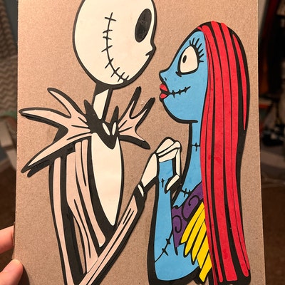Jack & Sally SVG File - Etsy