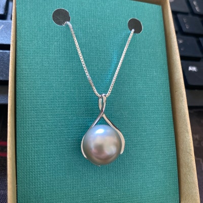 ONE Piece Rare AAAA 11.5-13 Mm Top Quality High Luster Half Drilled ...