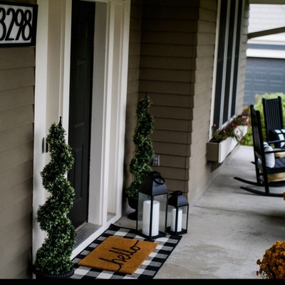 Horizontal Address Sign Wood Address Home Sign Wooden - Etsy